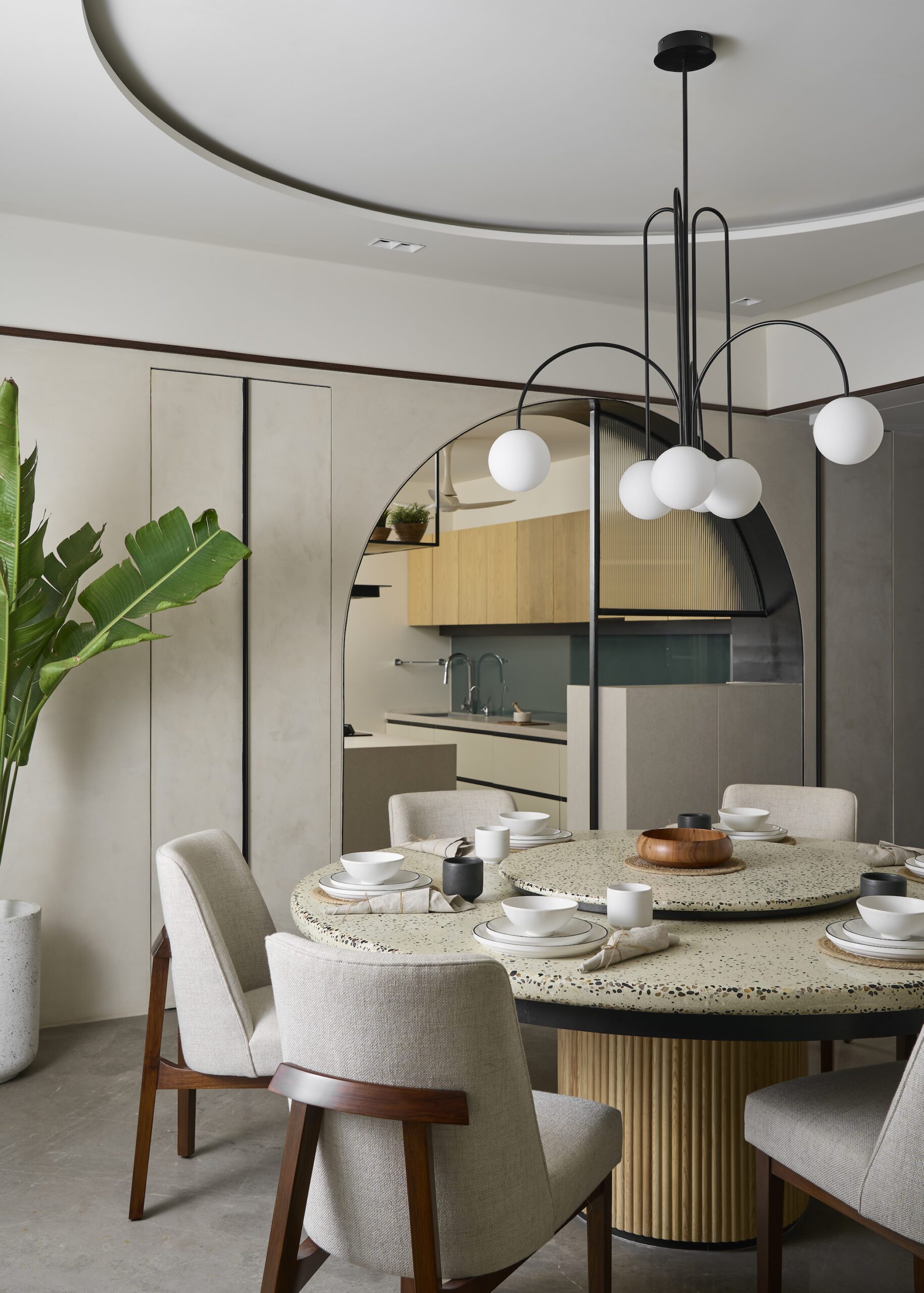 Liminal Living: A Dynamic Fusion of Geometry, Color, and Comfort in an ...